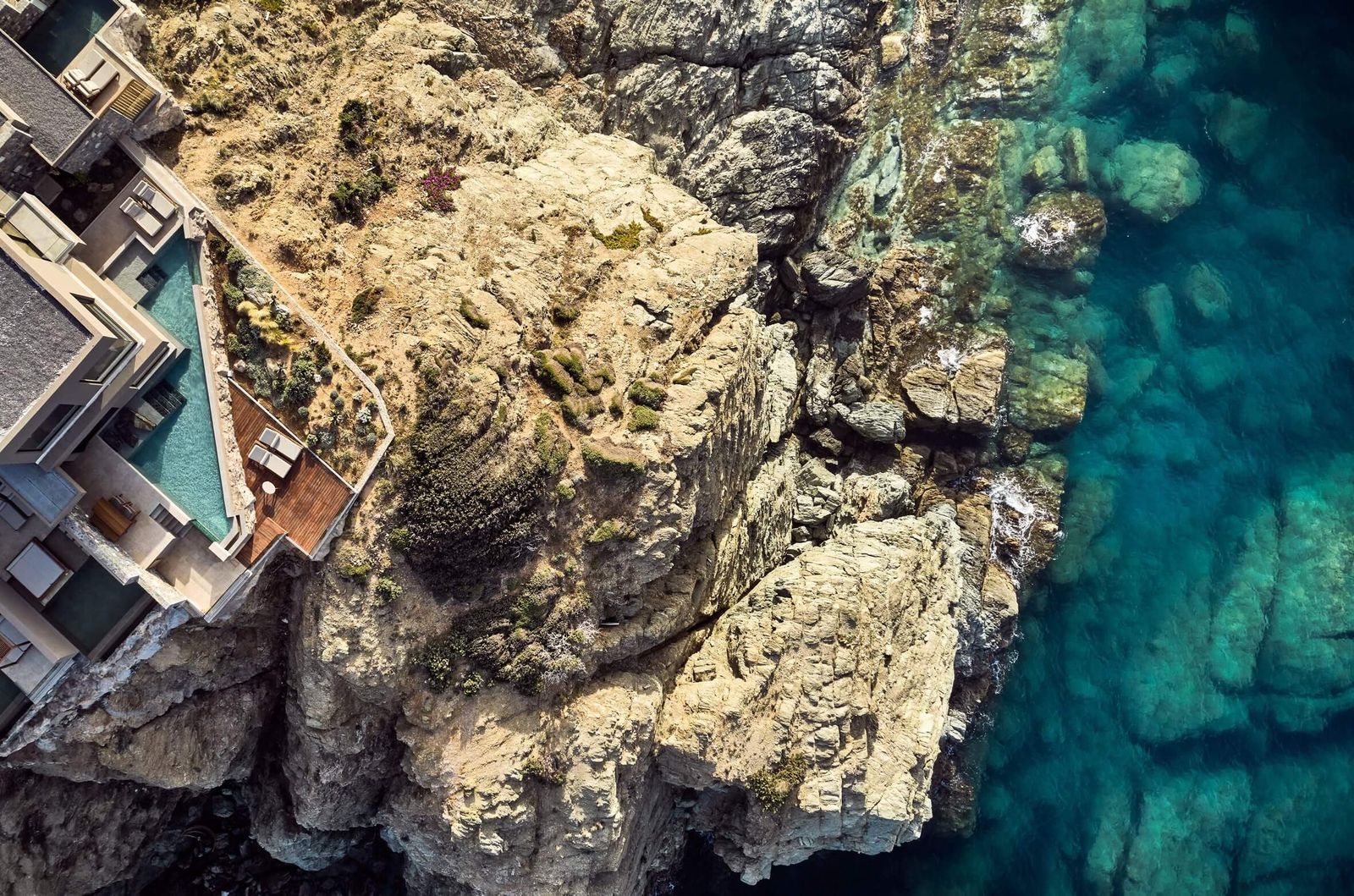 Acro Suites - A Cliffside Hotel In Crete With Rooms Carved Out Of The ...